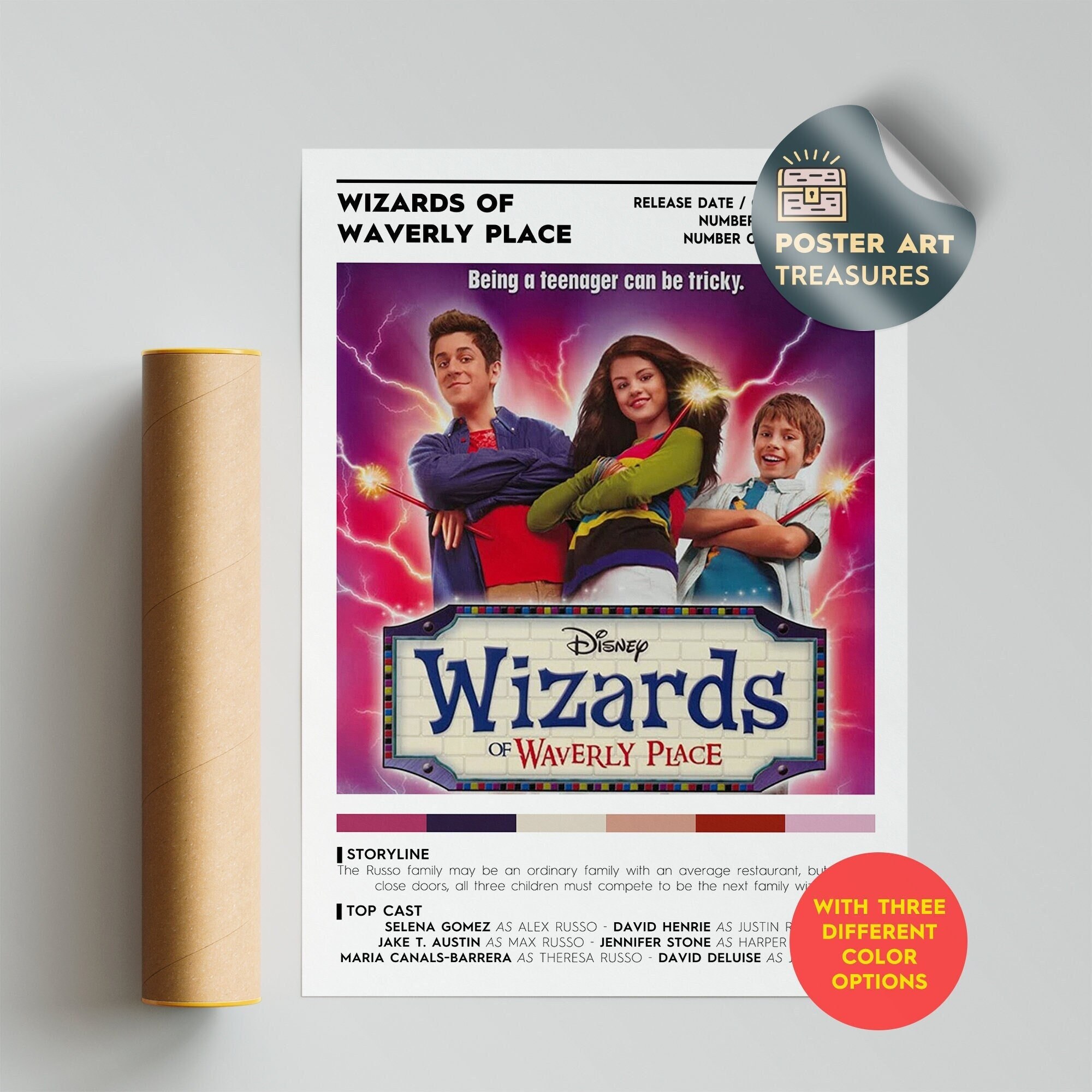 Wizards Of Waverly Place The Movie Poster