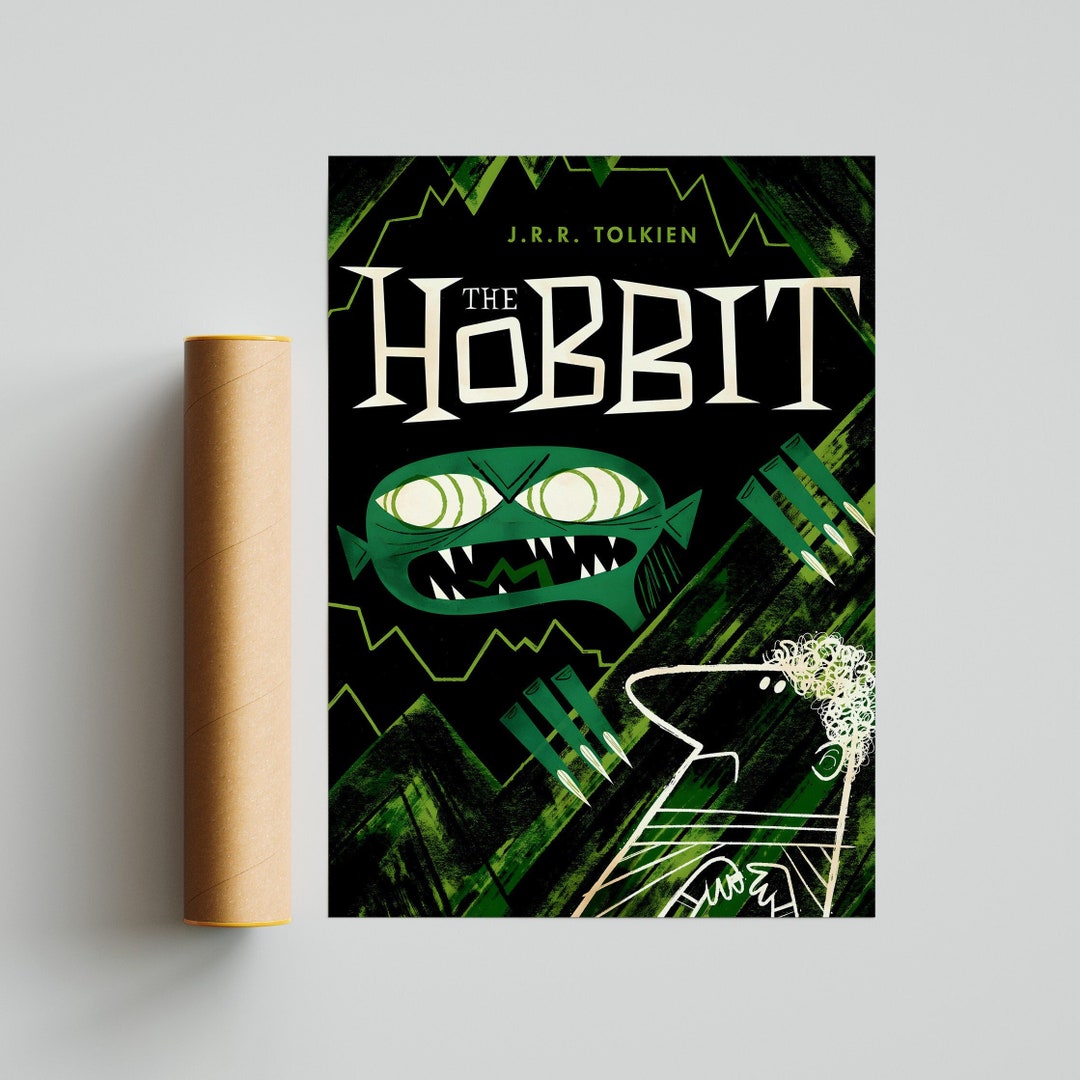 Hobbit Poster Movie Poster Retro Wall Art Hobbit Middle - Etsy