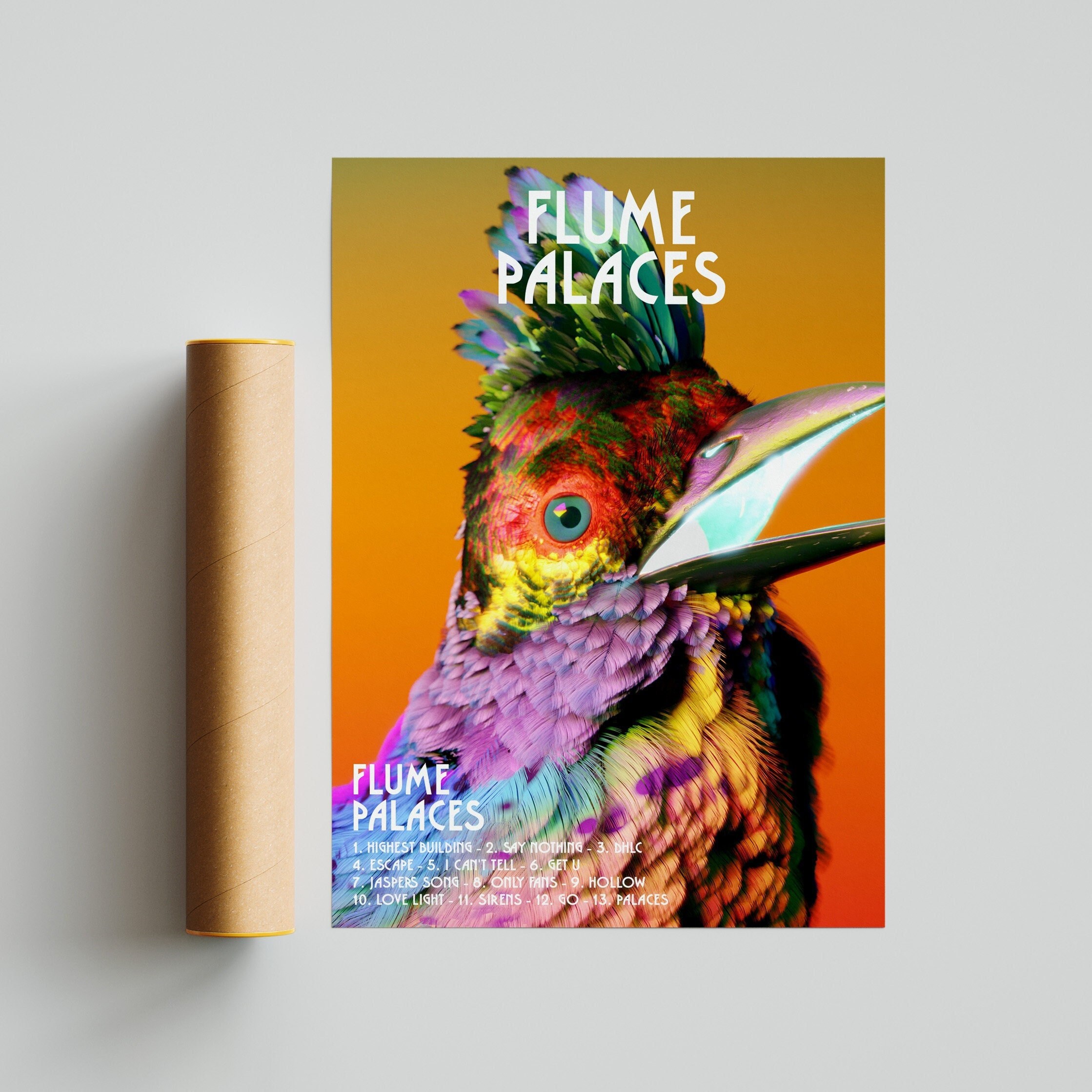 Flume Album Cover Girl