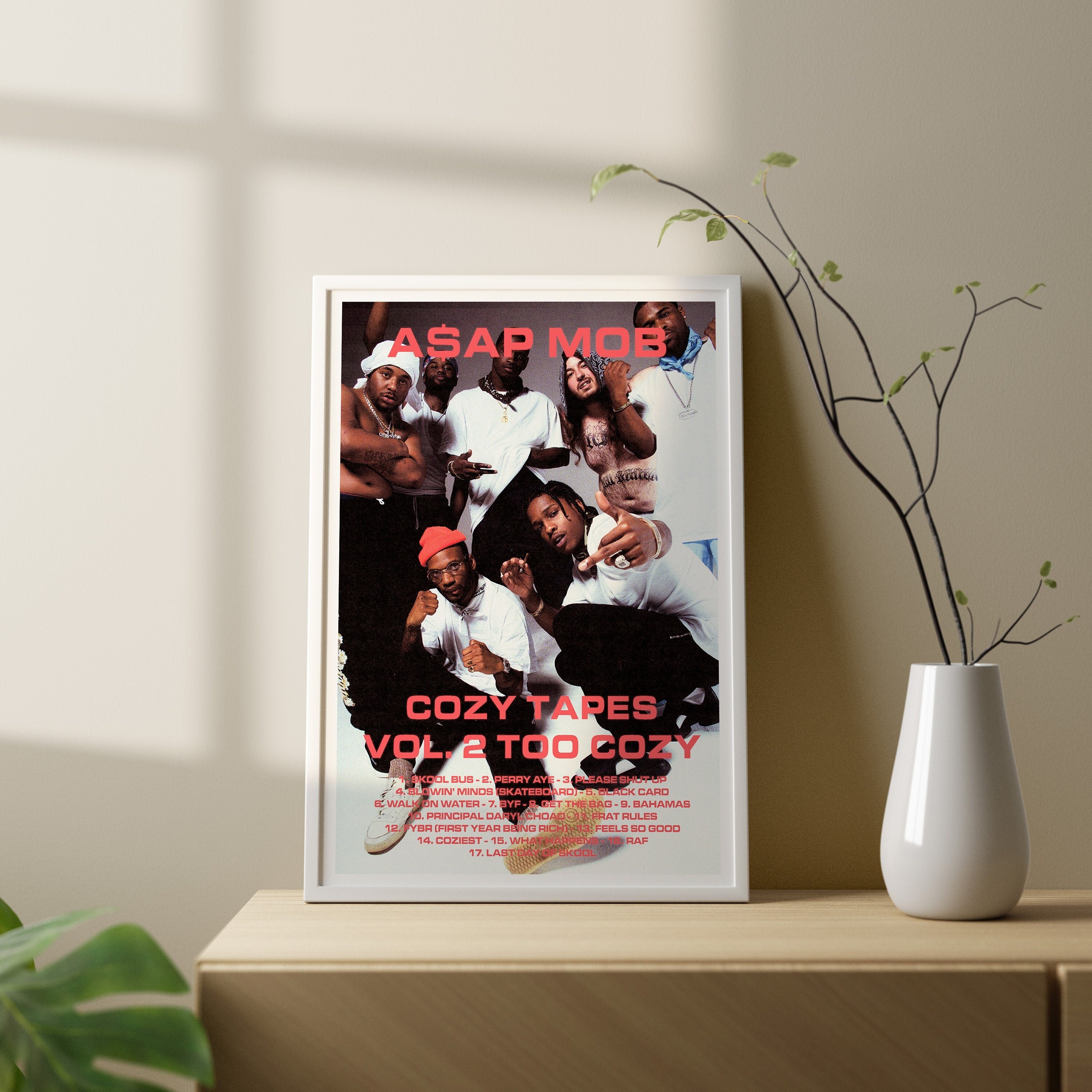 ASAP Mob - Cozy Tapes Poster sold by Isabela Carvalho | SKU 46655796 ...