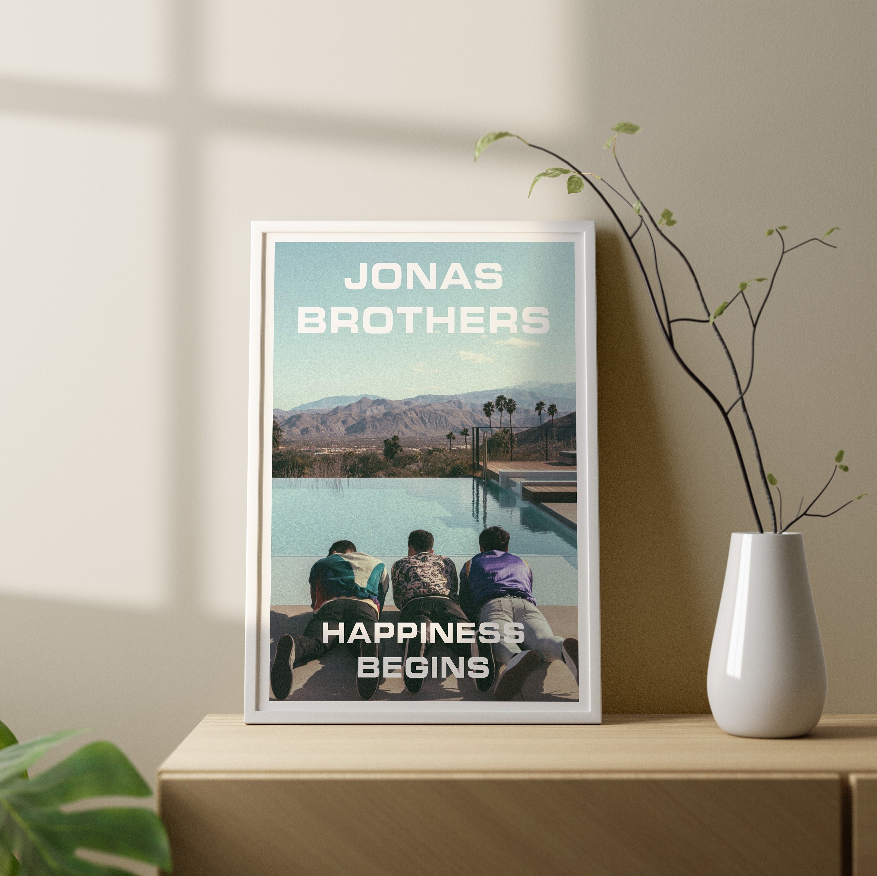 Jonas Brothers - Happiness Begins Album Poster sold by Tame | SKU ...
