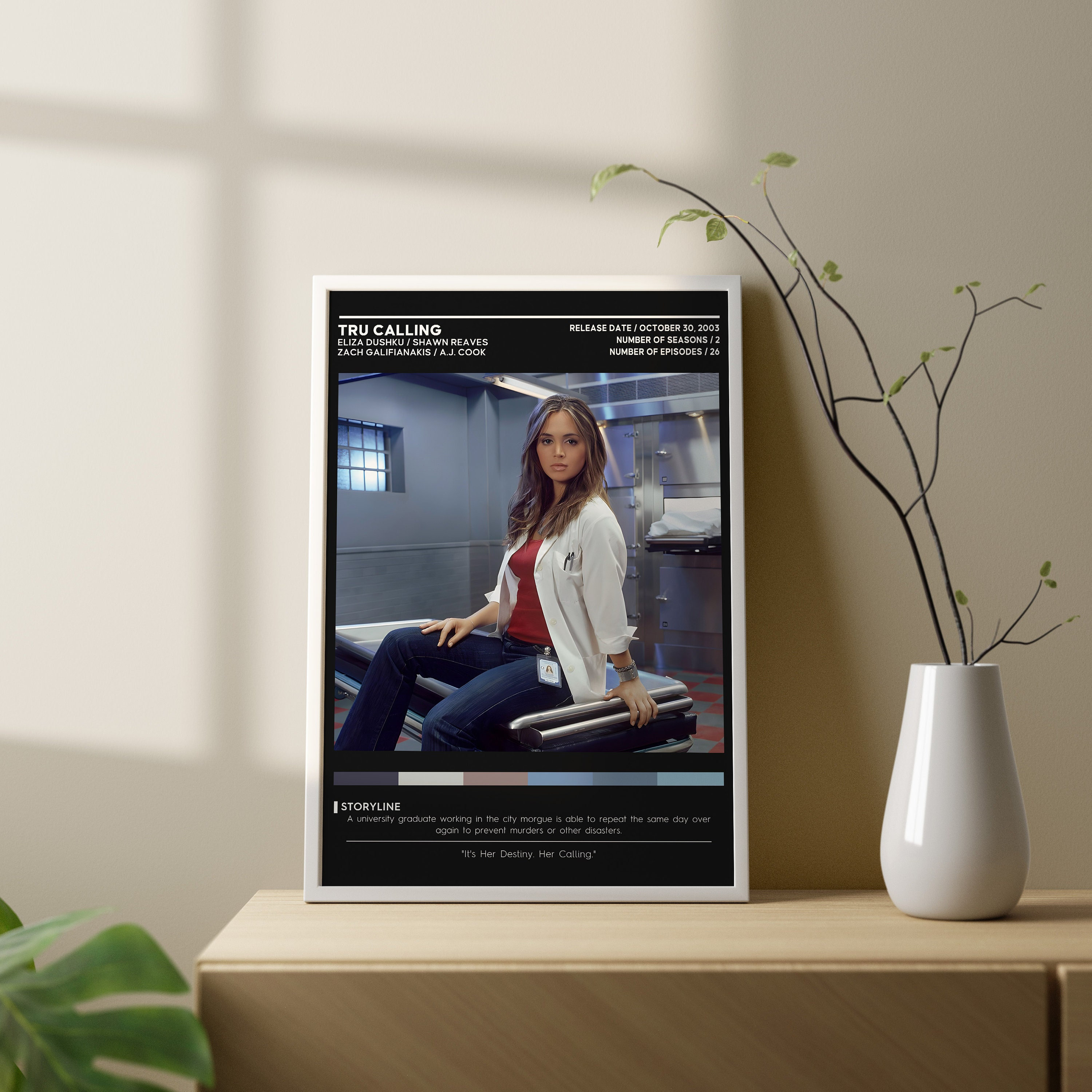 Tru Calling TV Show Poster / TV Shows Poster / Tru Calling - Etsy