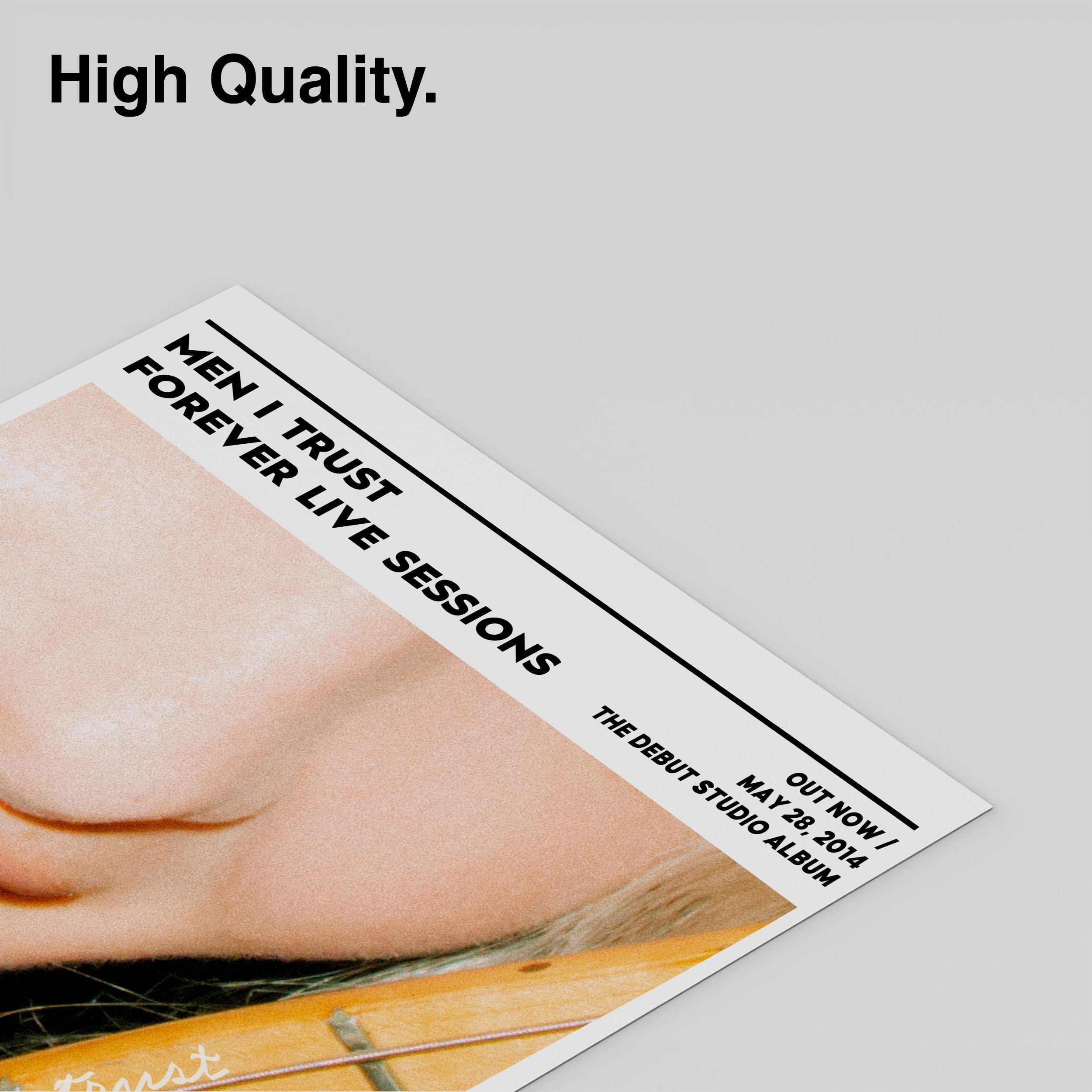 Men I Trust Forever Live Sessions Album Poster / Album Cover Poster ...