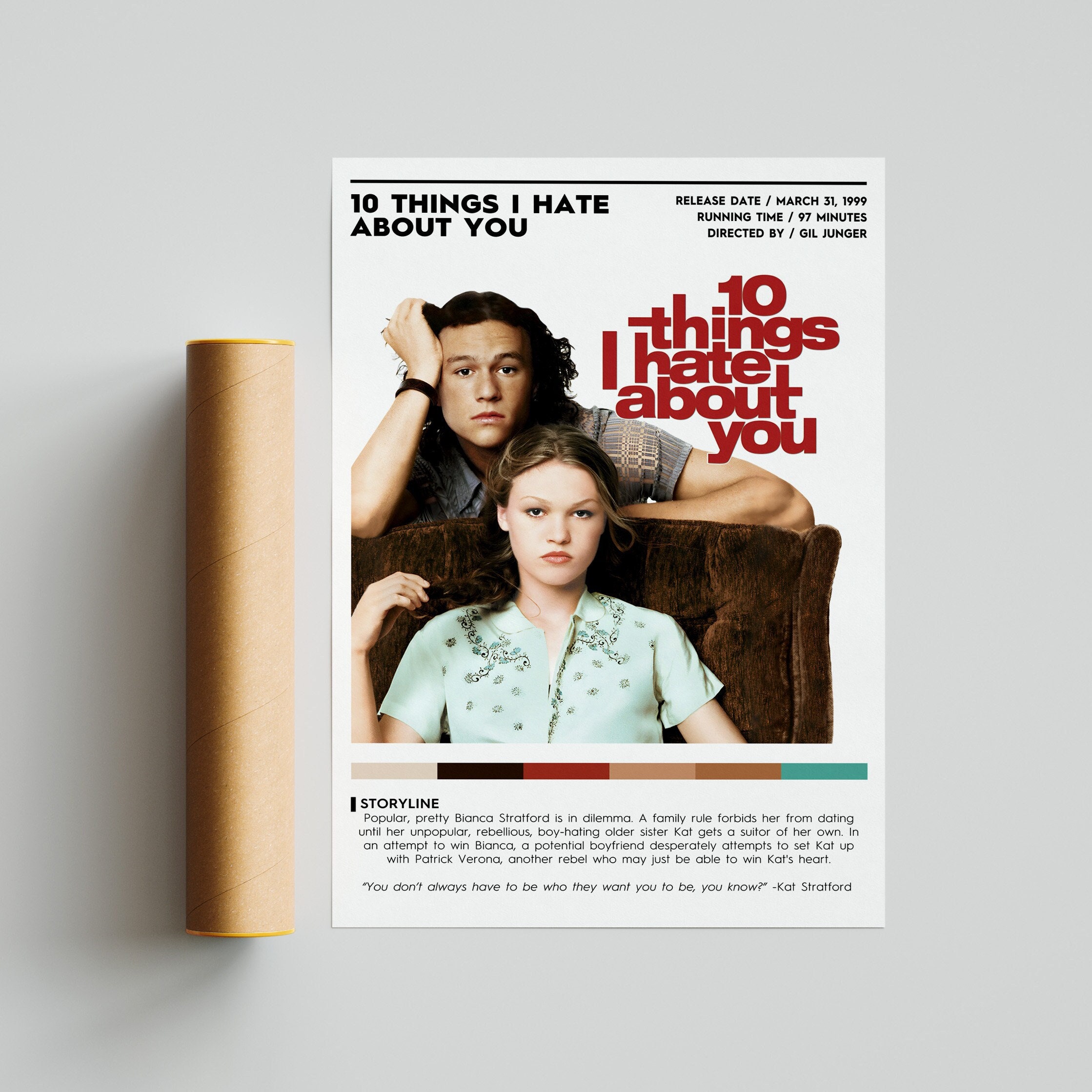 10 Things I Hate About You Movie Poster