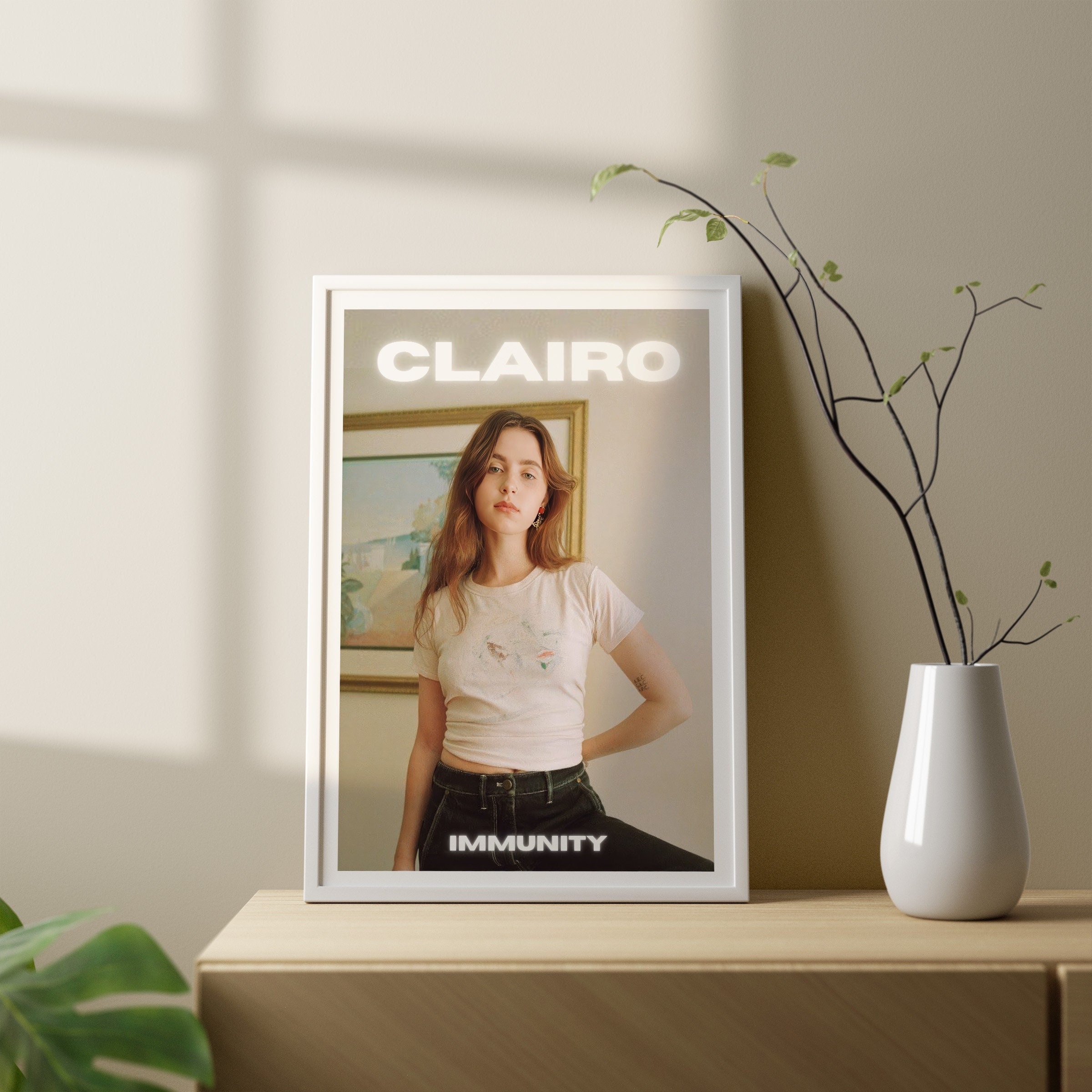 Clairo - Immunity Album Poster sold by Samuel Castaño | SKU 3431300 ...