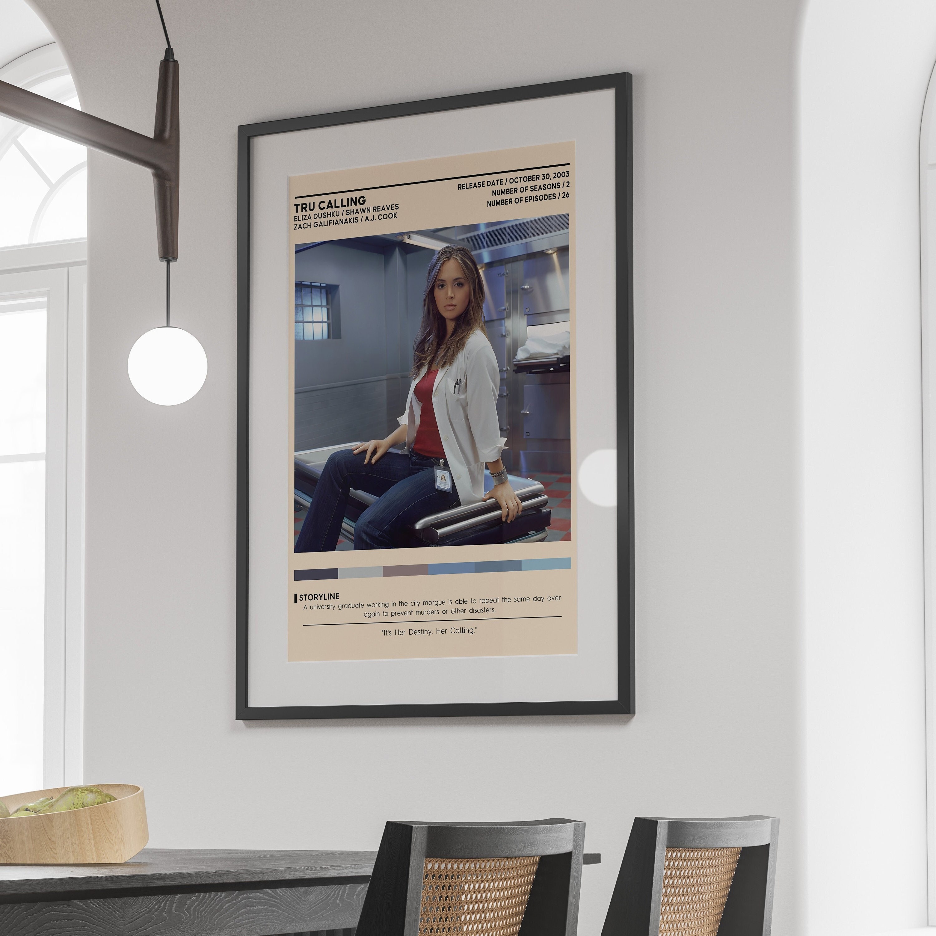 Tru Calling TV Show Poster / TV Shows Poster / Tru Calling - Etsy