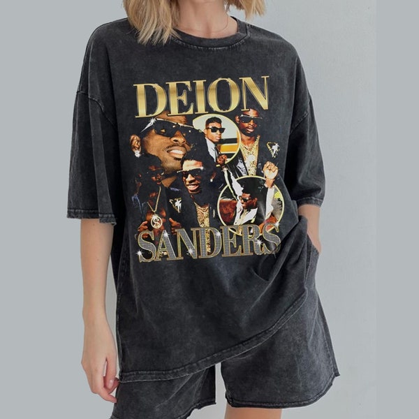 Deion Sanders T Shirts - Etsy