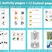 Animal Busy Book for Kids, Toddlers, Preschoolers, Printable ...