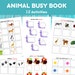 Animal Busy Book for Kids, Toddlers, Preschoolers, Printable ...