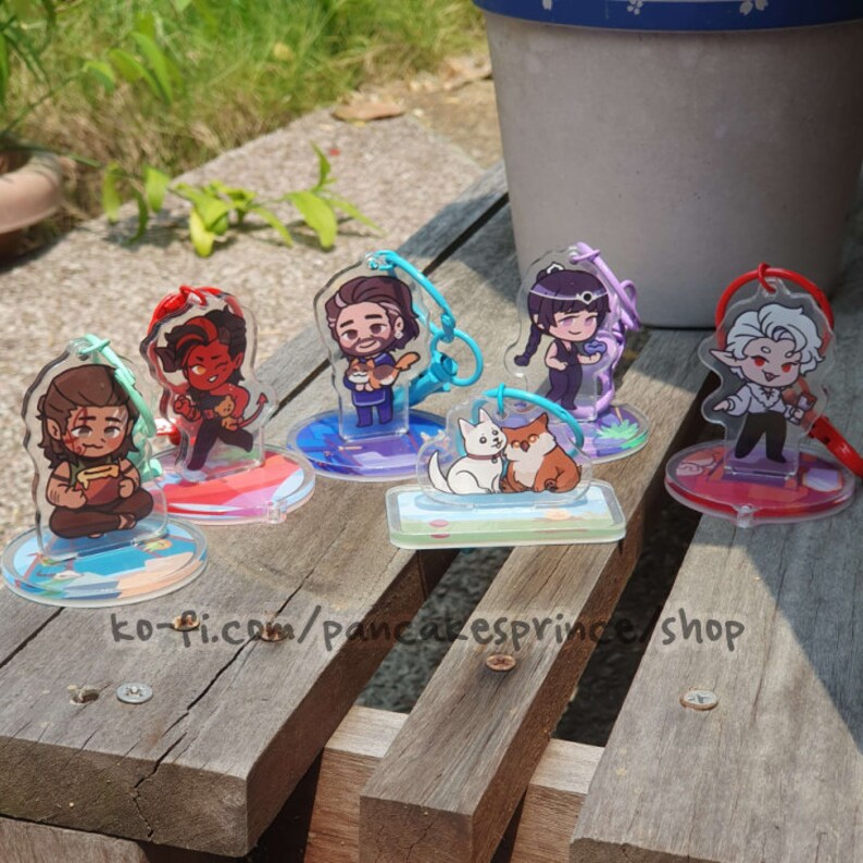 Baldur's Gate 3 Mini Companion Standee-charms - Etsy UK