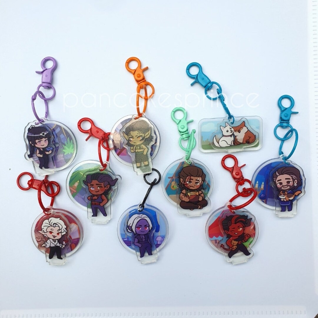 Baldur's Gate 3 Mini Companion Standee Charms Last Stock - Etsy
