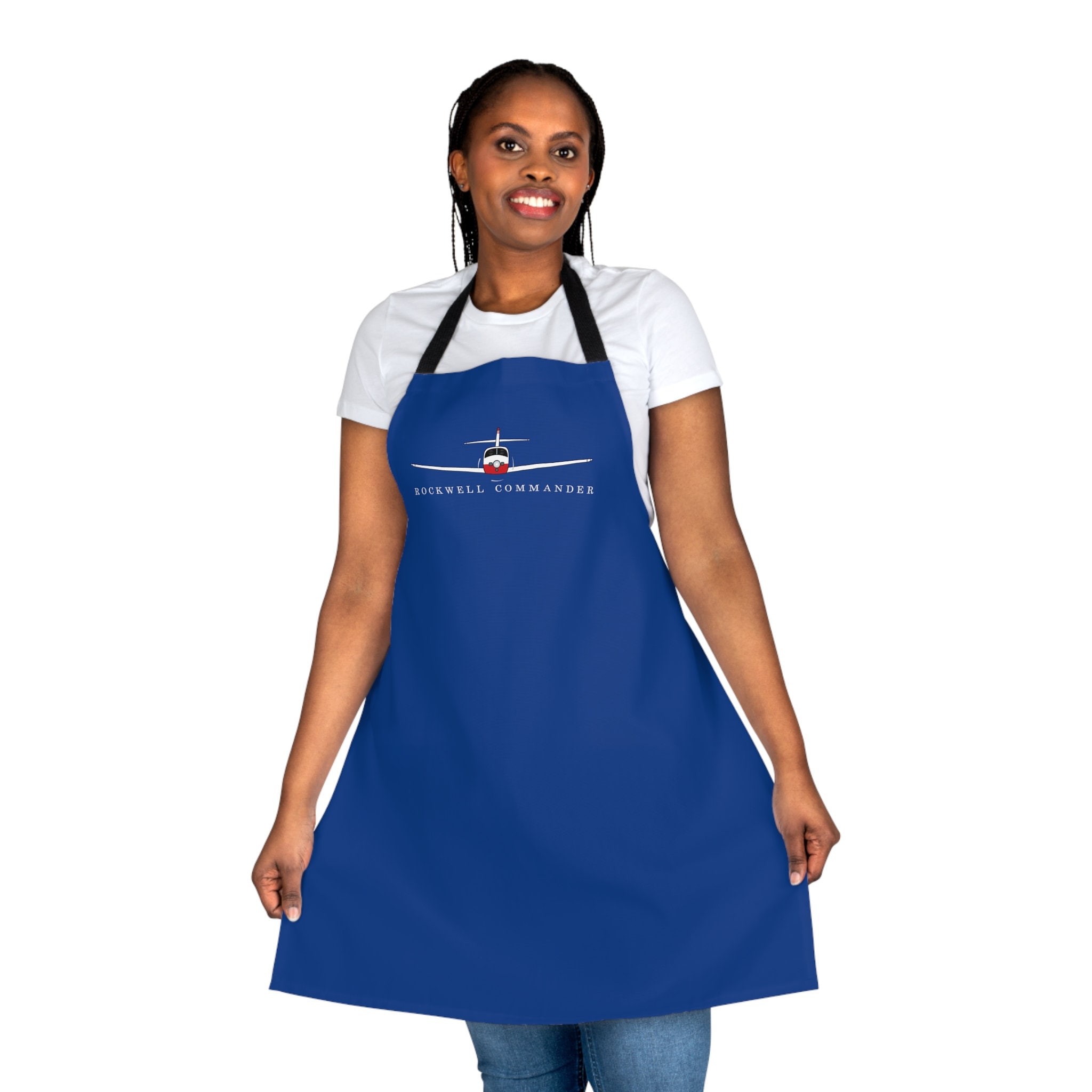 Rockwell Commander Hangar BBQ Apron - Dark Blue - Etsy
