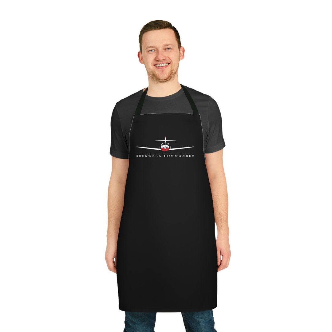 Rockwell Commander Hangar BBQ Apron Black - Etsy