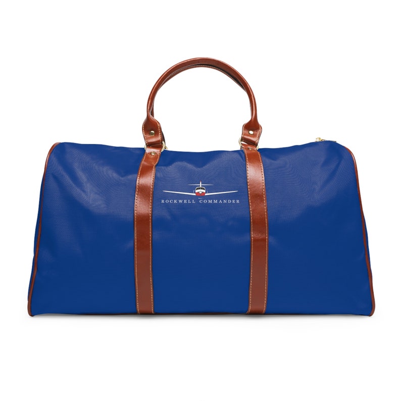 Rockwell Commander Waterproof Travel Bag - Blue - Etsy