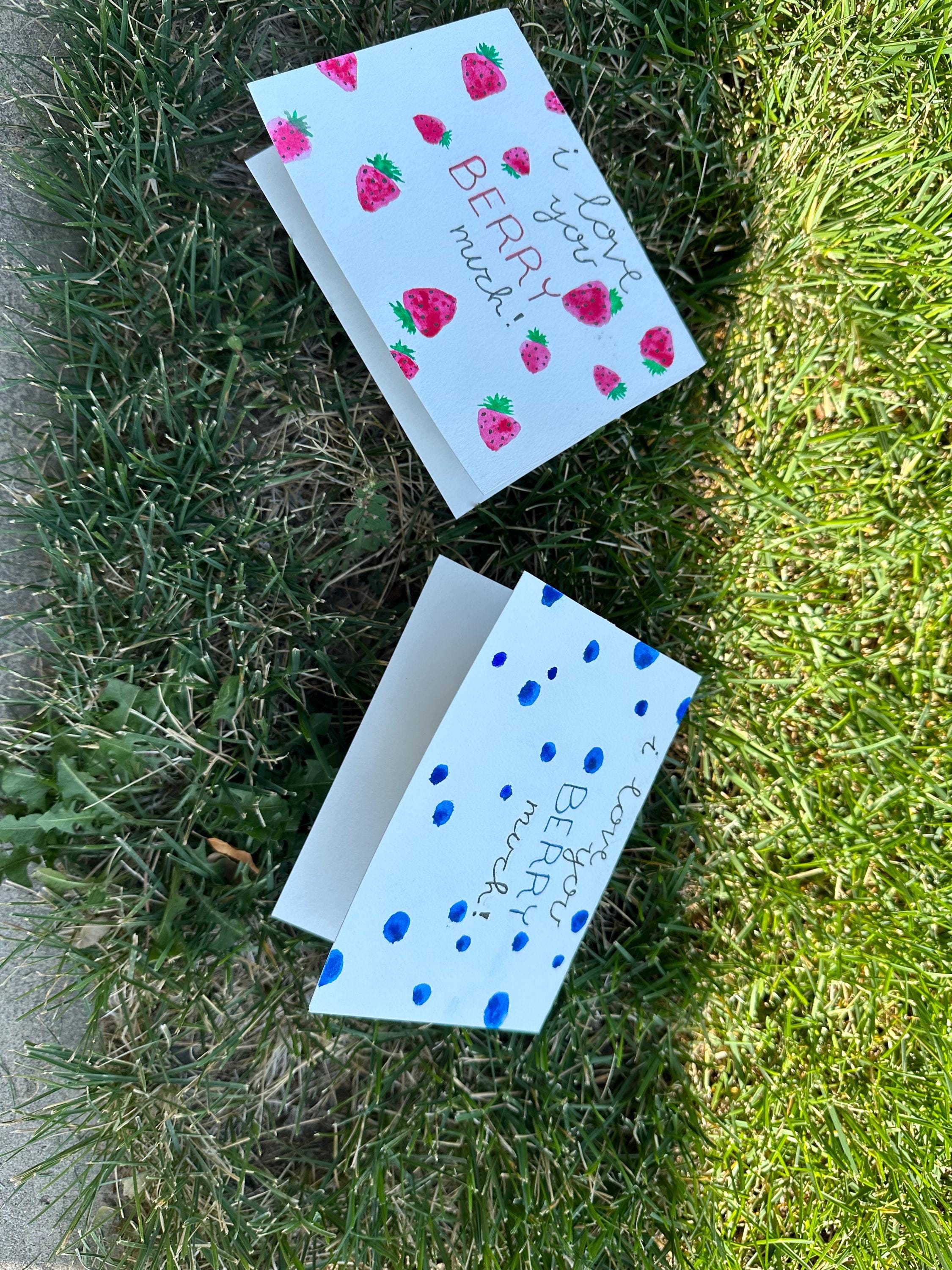 Hand Drawn and Hand Lettered Cards - Etsy