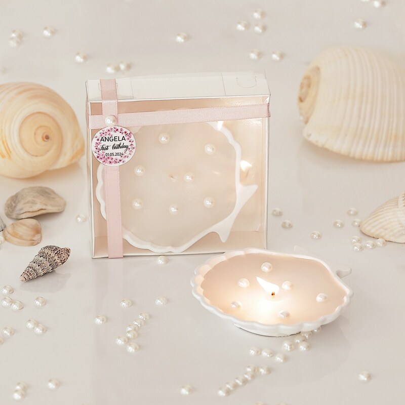 Sea Shell Candle Ring - Etsy