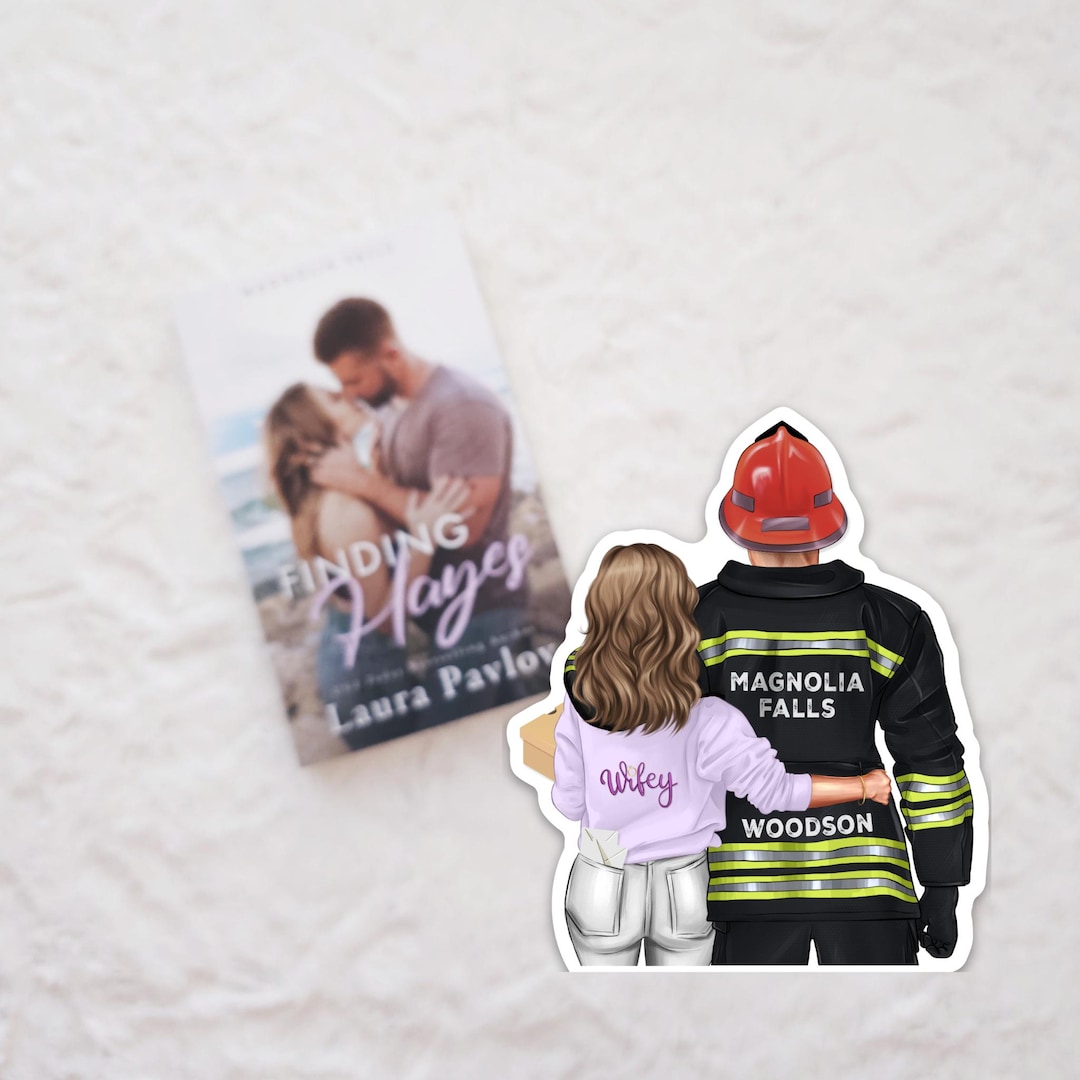 Savannah & Hayes Couple Vinyl Sticker | Finding Hayes | Magnolia Falls ...