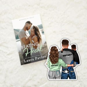 Emerson, Nash & Cutler AKA Beefcake Couple Vinyl Sticker | Beating Heart | Magnolia Falls ...