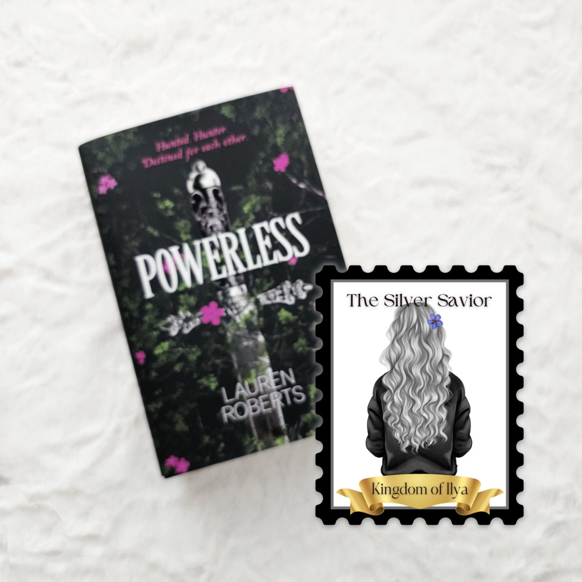 Paedyn the Silver Savior Vinyl Sticker Powerless Reckless Powerful ...