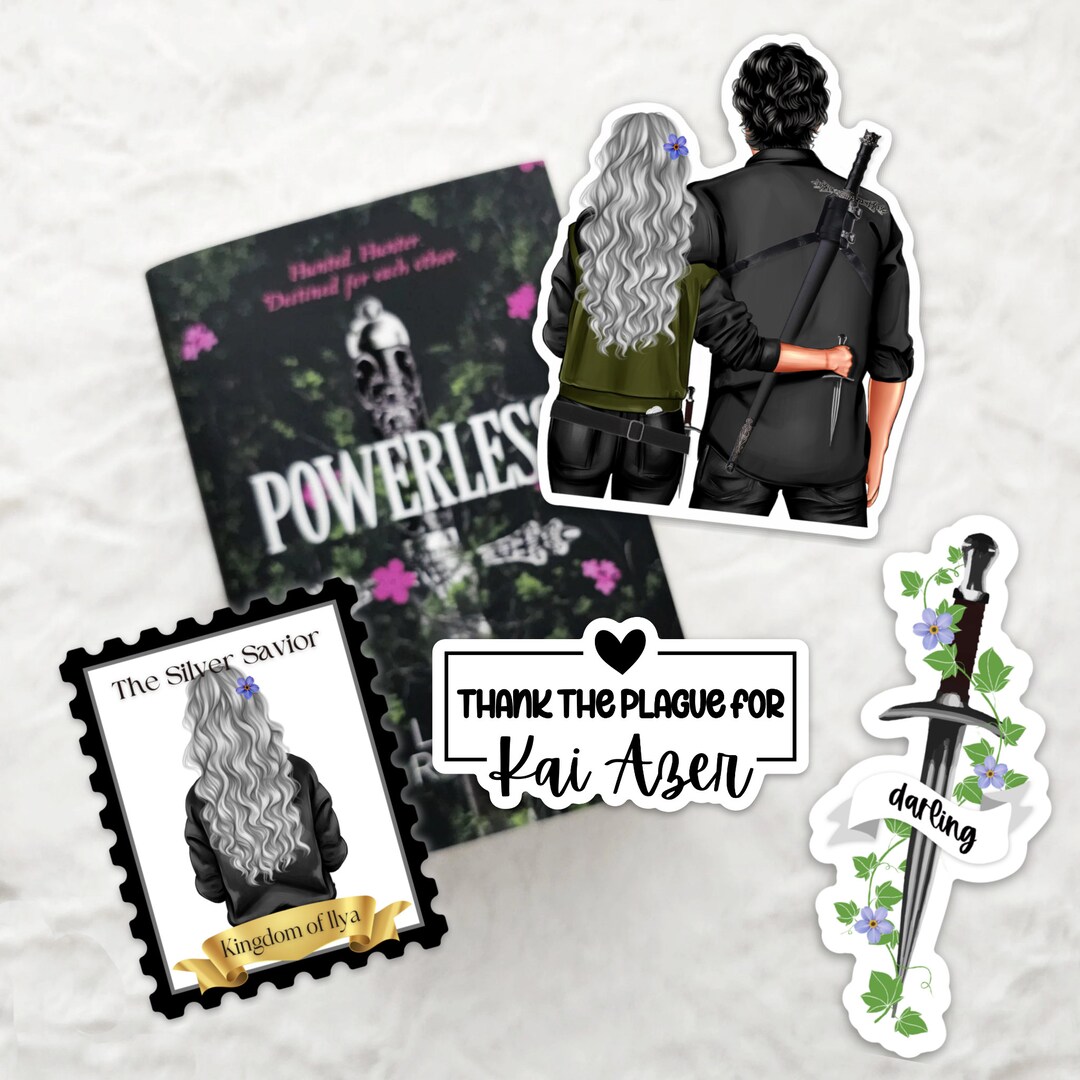 Powerless Vinyl Sticker Bundle | Reckless | Powerful | Lauren Roberts ...