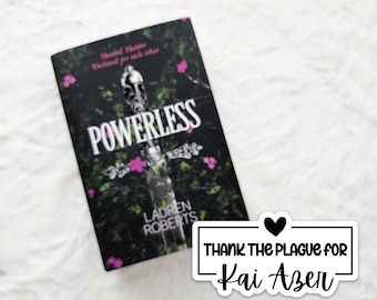 Powerless Vinyl Sticker Bundle Reckless Powerful Lauren Roberts Booktok ...