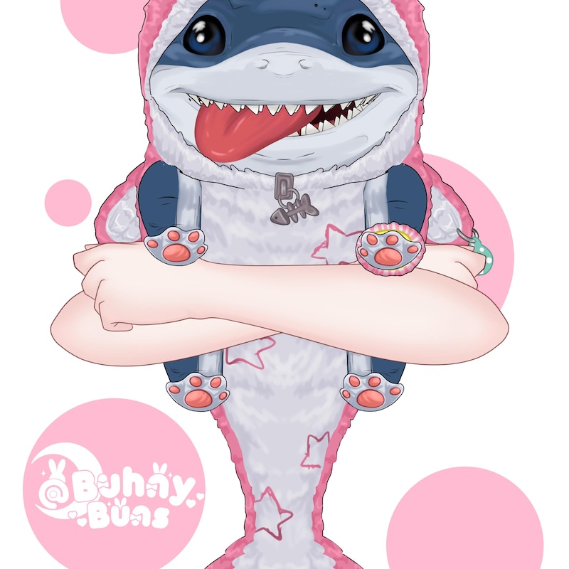 Jeff the Land Shark Png - Etsy