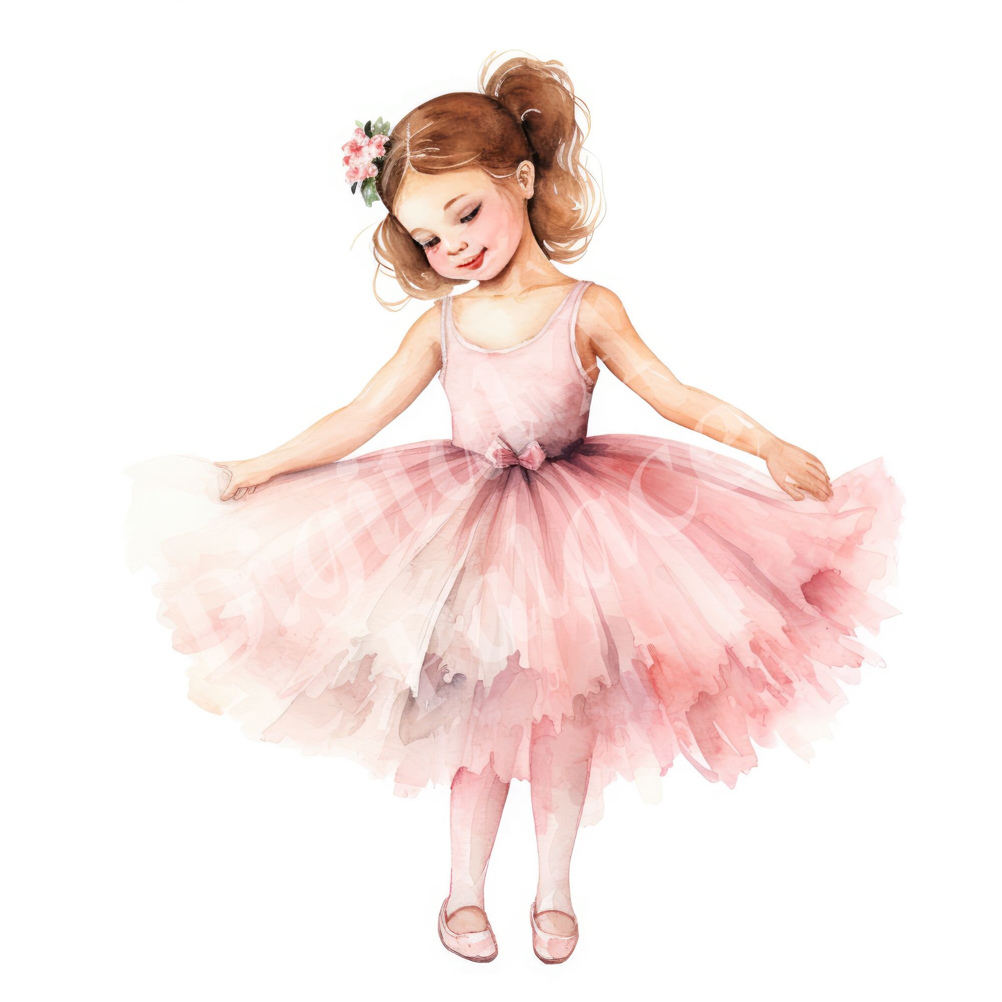 Little Ballerina Clipart Cute Ballerina Clipart Jpgs - Etsy
