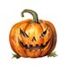Jack-o-lantern Clipart Bundle - Halloween Pumpkin Clipart - Pngs ...