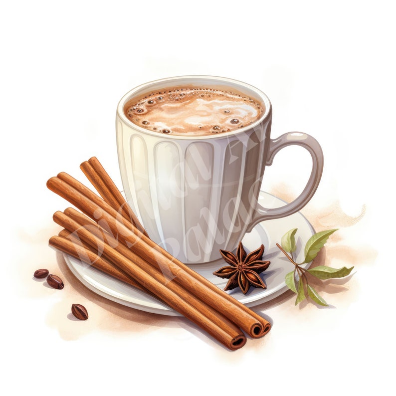 Hot Chocolate Clipart, Hot Cocoa Clipart, Jpgs, Instant Digital ...