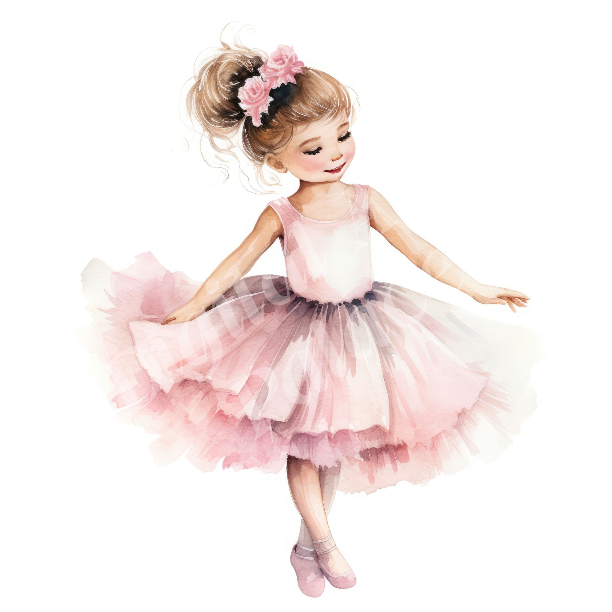 Little Ballerina Clipart Cute Ballerina Clipart Jpgs - Etsy