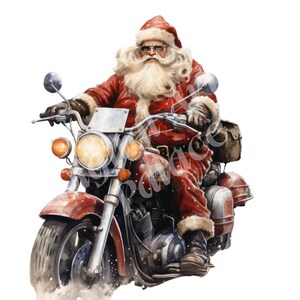 Santa Clipart, Christmas Clipart, Jpgs, Instant Digital Download ...