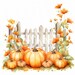 Cute Scarecrow Clipart Bundle, Fall Autumn Thanksgiving Clipart, Jpgs ...
