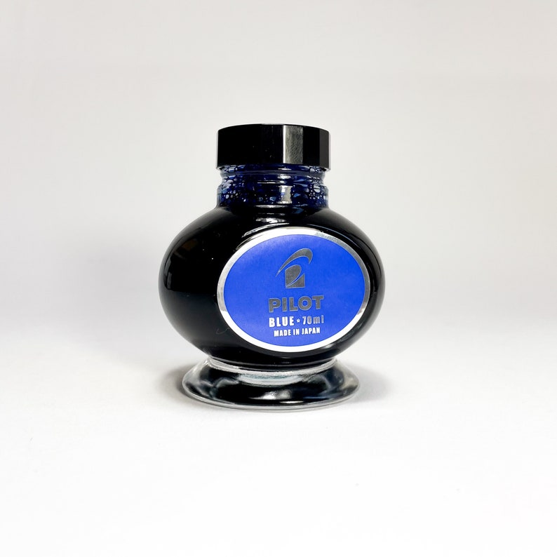 Fountain Pen Ink Blue Pilot, Japan Import Document Safe Ink / Water ...