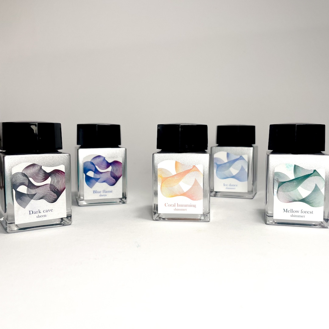 Sailor Dipton Sheen and Shimmer Ink 20 Ml Ink Bottles for Dip Pens ...