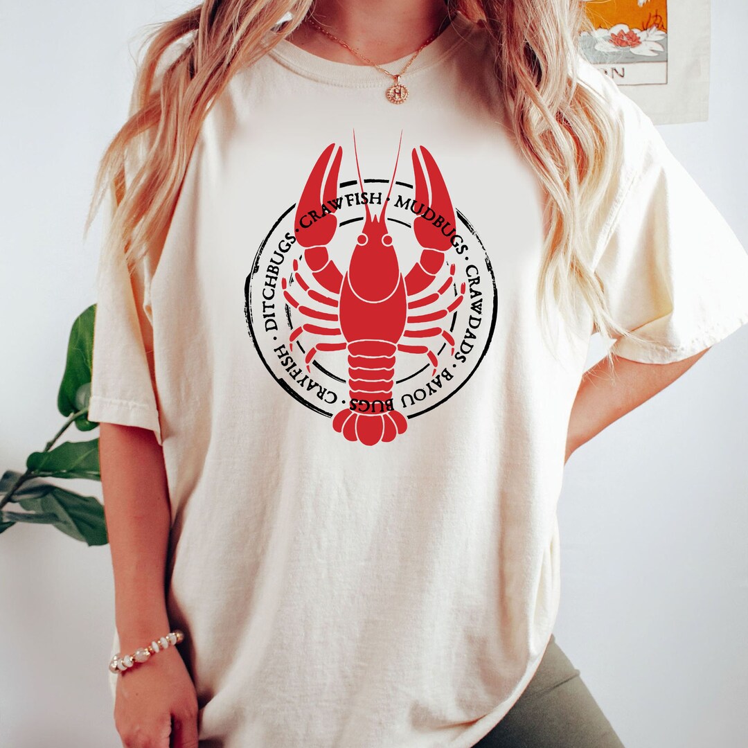 Funny Crawfish Shirt, Crawfish Junkie Shirt, Louisiana Crawfish ...