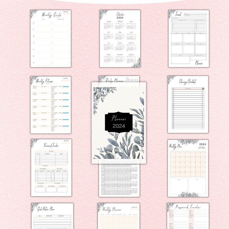Printable Planner - Etsy