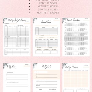 Printable Planner Pdf , Personal Planner Bundle,2024,daily Weekly ...