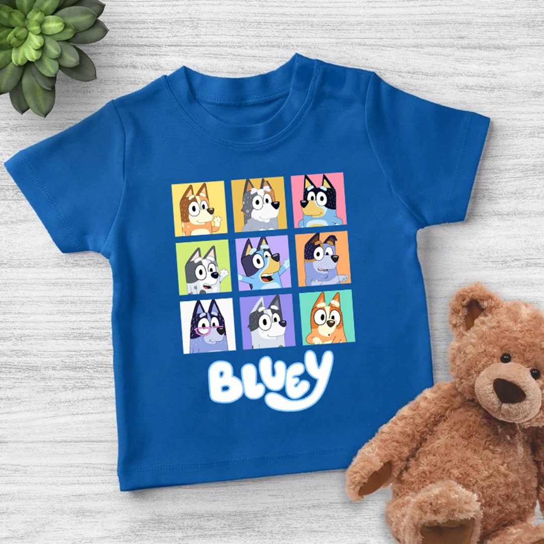 Bluey T Shirt Bluey Family Shirts Bluey Birthday Tshirt - Etsy