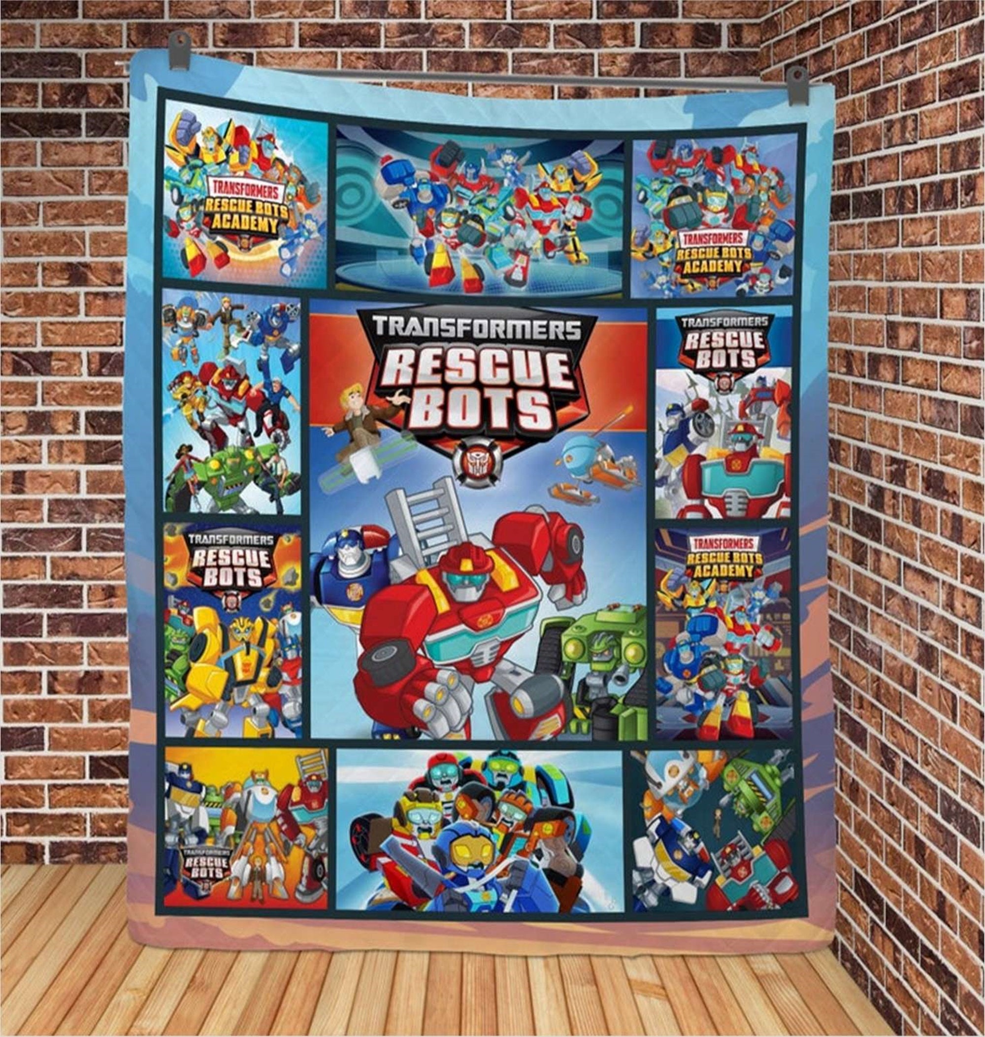 Rescue Bots Fleece Blanket Transformers Rescue Bots Blanket - Etsy