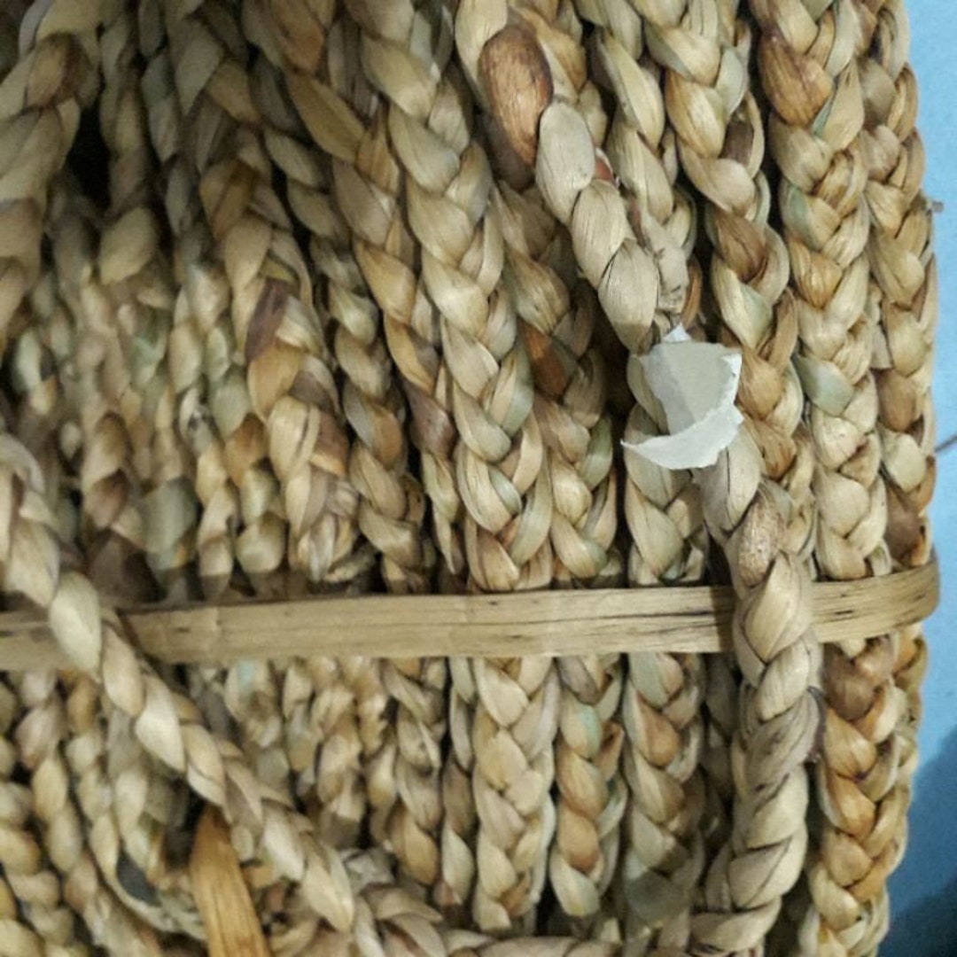 Tali Eceng Gondok Kepang Braided Water Hyacinth Rope - Etsy