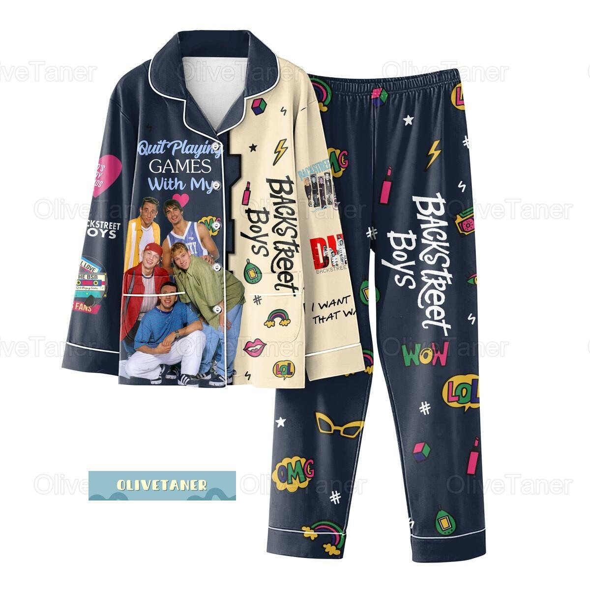 BSB Pajamas, Backstreet Boy Band Pajamas Set sold by Eldest | SKU ...