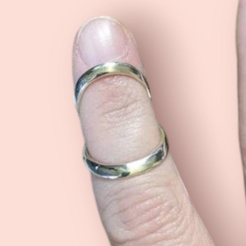 Silver Ring Splints - Etsy