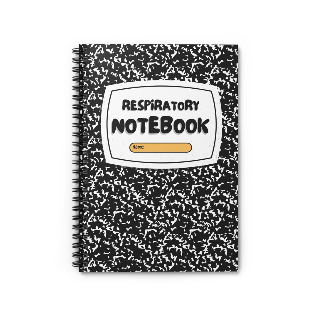 Respiratory Therapist Notebook, RT Notes, Pulmonary Notes, Respiratory ...