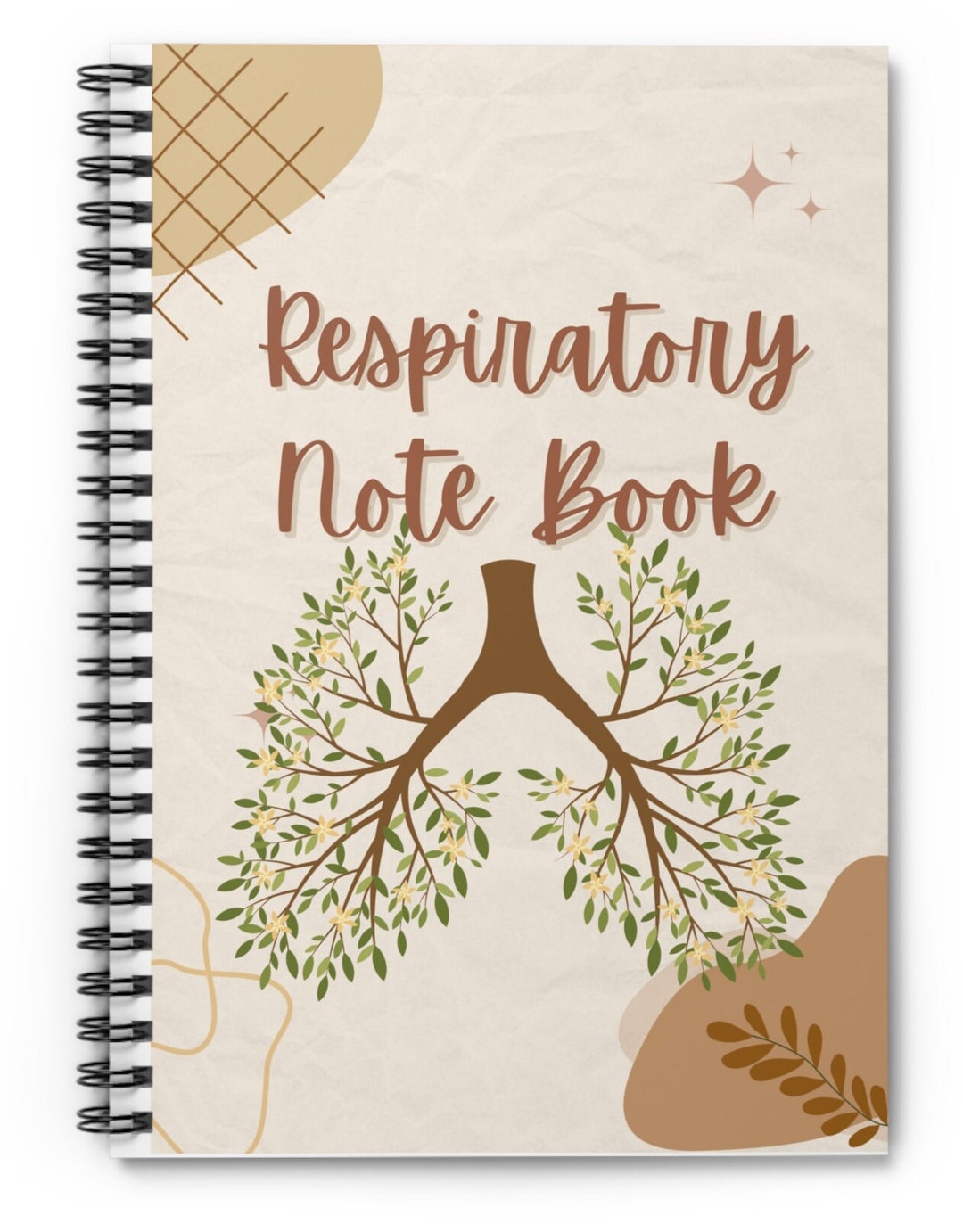 Respiratory Therapy Spiral Notebook - Ruled Line RT Notes - Etsy