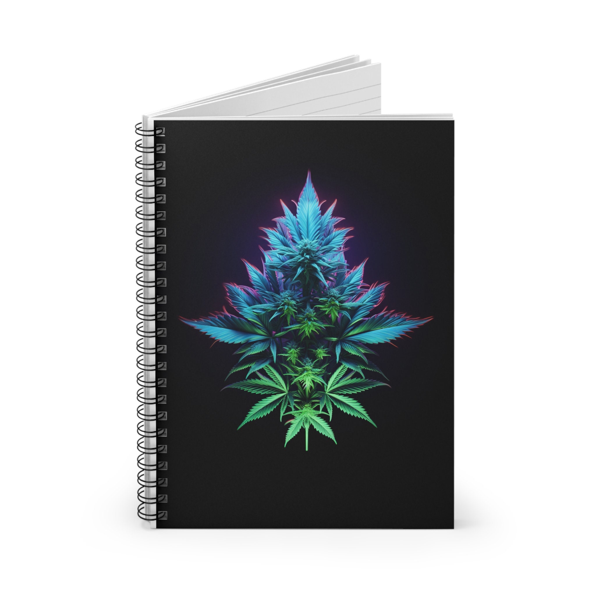 Marijuana Cannabis Journal, Marijuana Cannabis Notebook, BUD Spiral ...