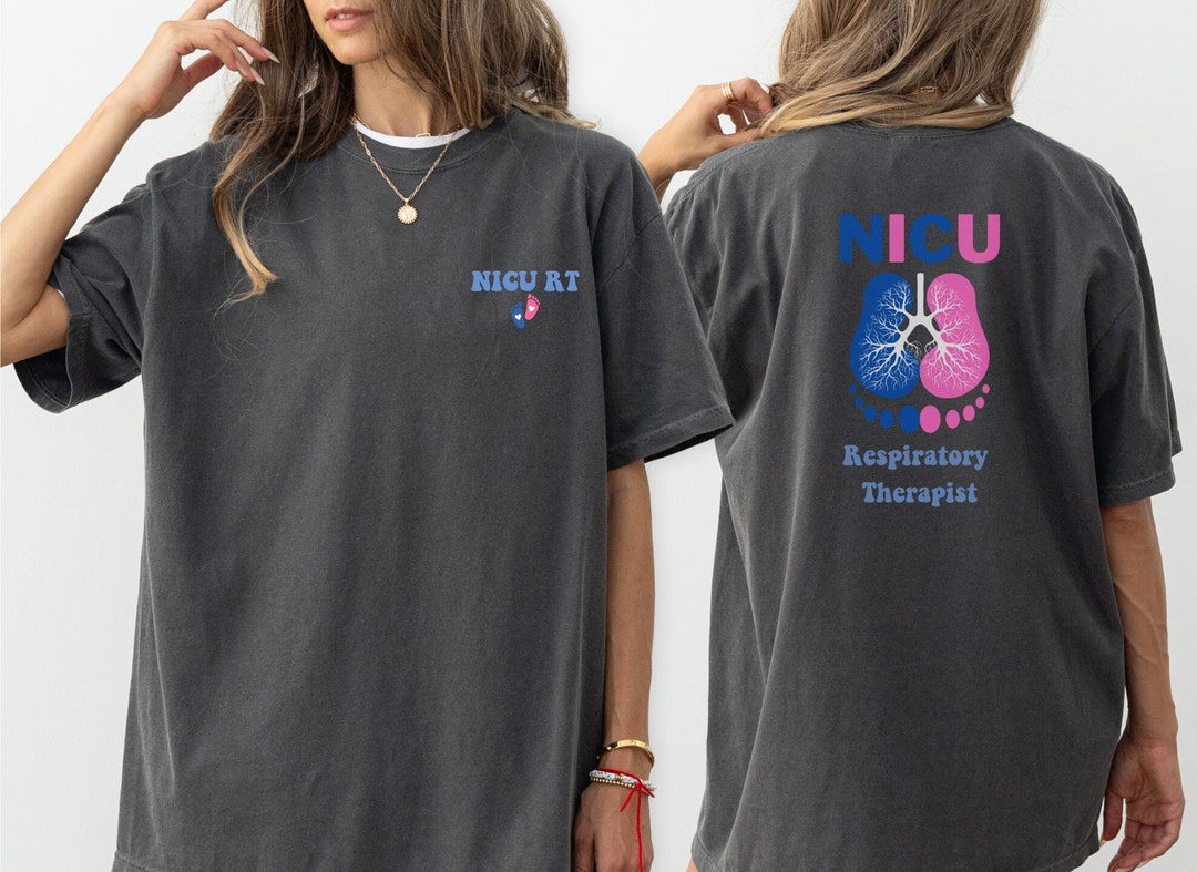 Respiratory Therapy, Nicu Respiratory Therapist, RT T-shirt, Neonatal ...