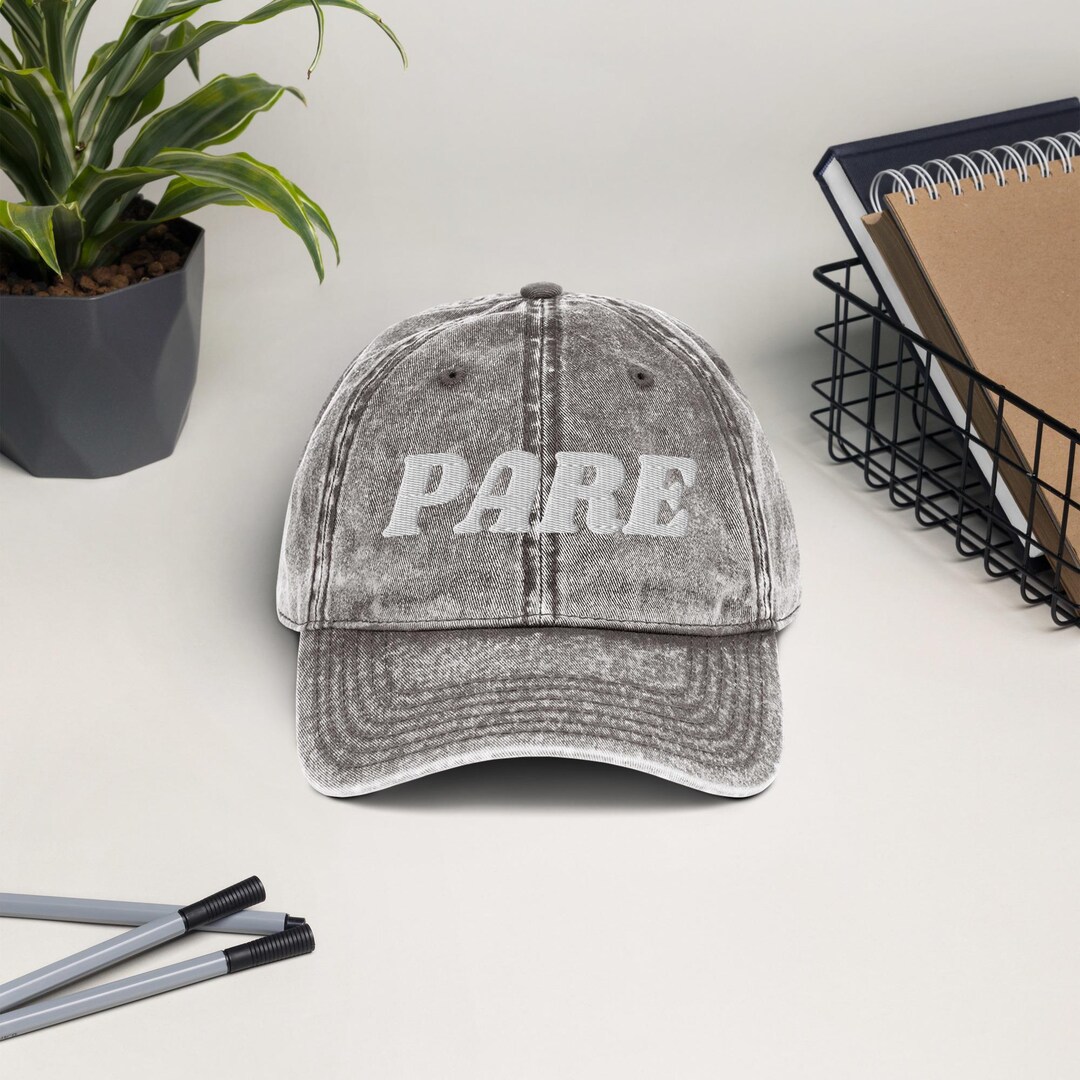 Filipino "pare" Dad Hat: Embroidered Vintage Cotton Pinoy Cap - Etsy