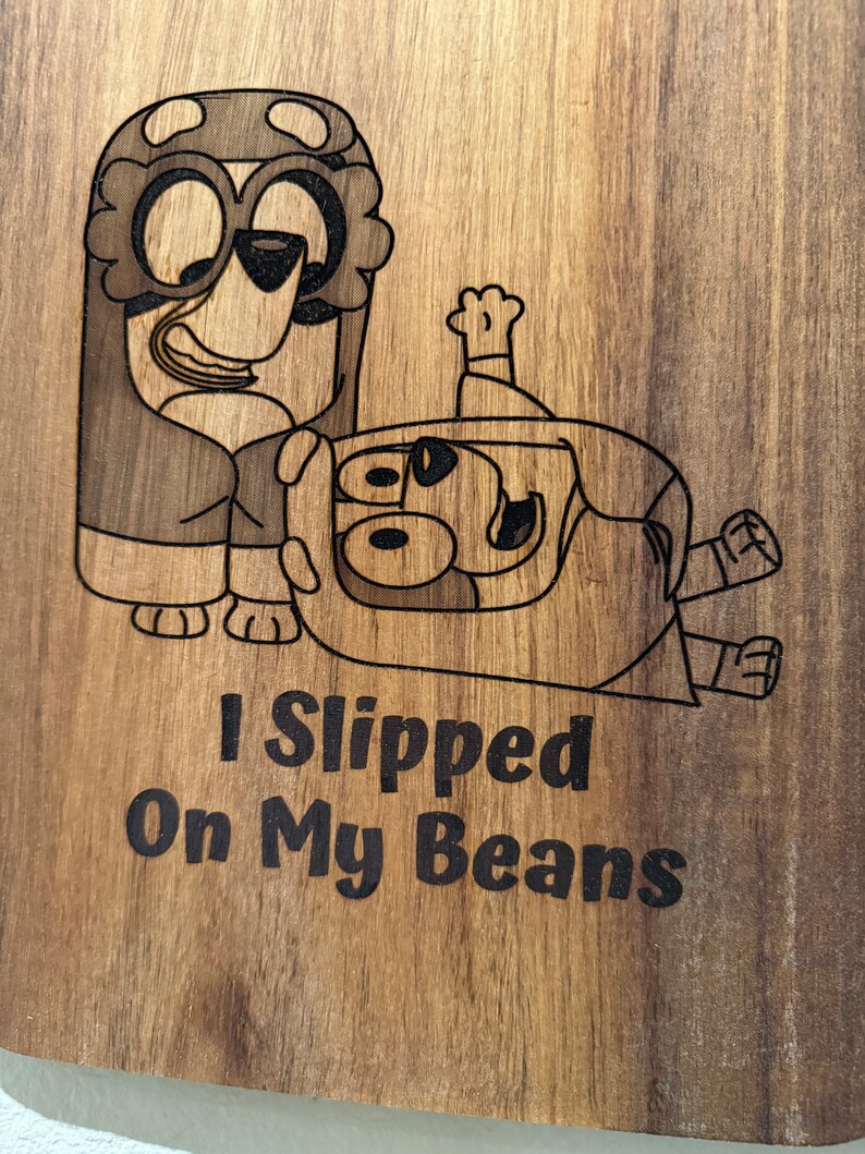 Bluey, Bingo, Janet, Rita, Grannies I Slipped on My Beans, Cutting ...