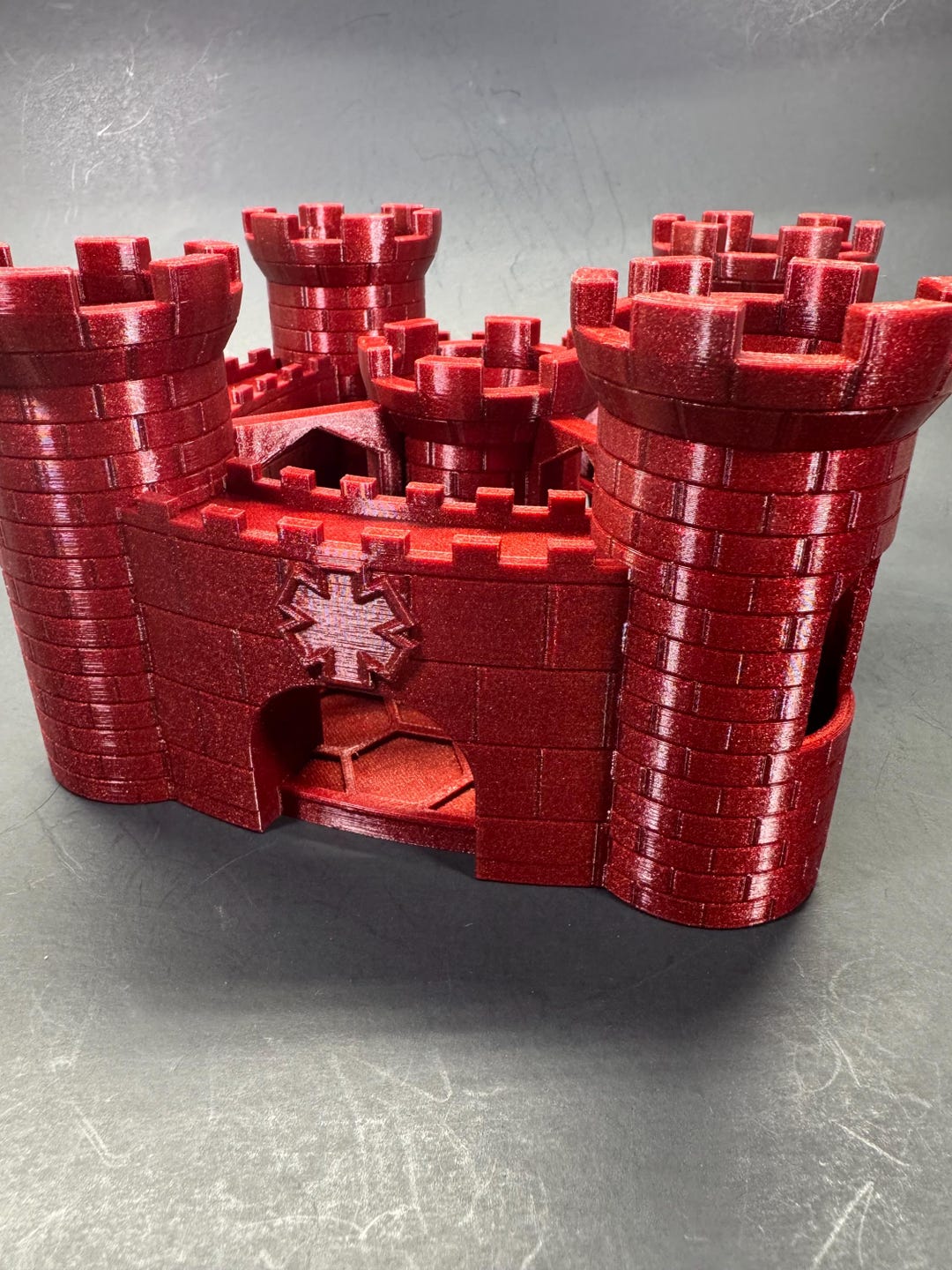 Castle Desk Organizer - 3D Printed in Unique Colors - Etsy