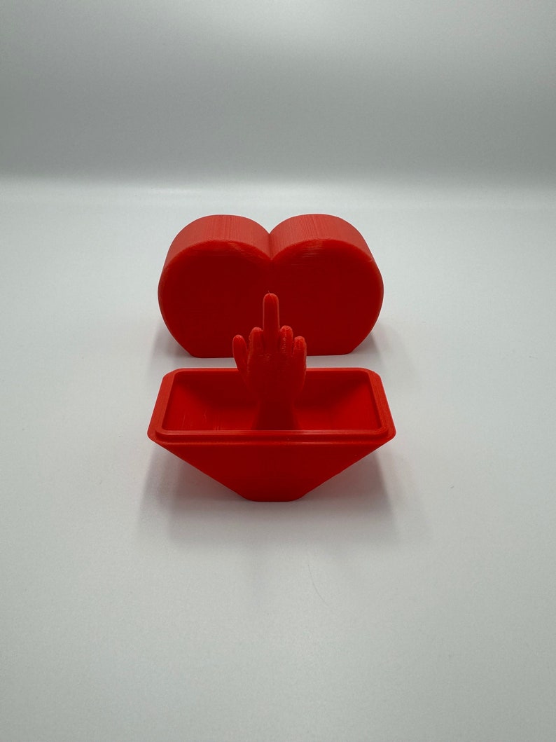 Mother's Day Gift Middle Finger Heart Gag Prank Gift - Etsy